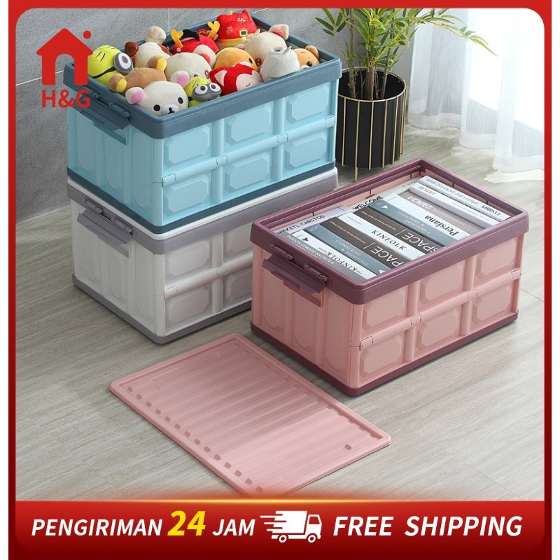 Jual Storage Box Lipat Folding Container Box Tempat Baju Kotak ...
