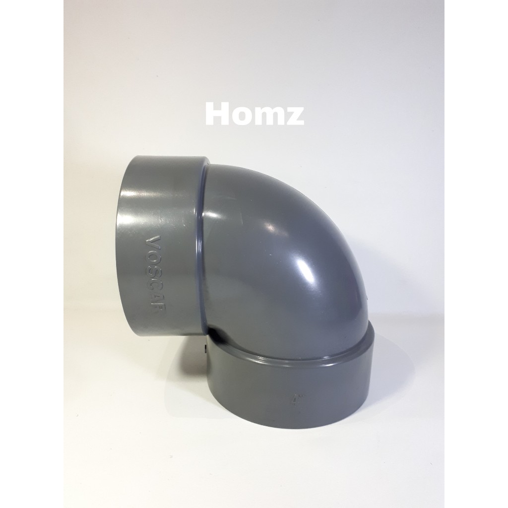 Jual VOSCAR Knee 4" inch D / Elbow 4 in Pvc /Knie/Keni/L Siku Sambungan ...