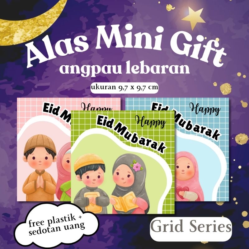 Jual ALAS PACKING AESTHETIC MINI GIFT SNACK ANGPAU LEBARAN / IDE ANGPAU ...