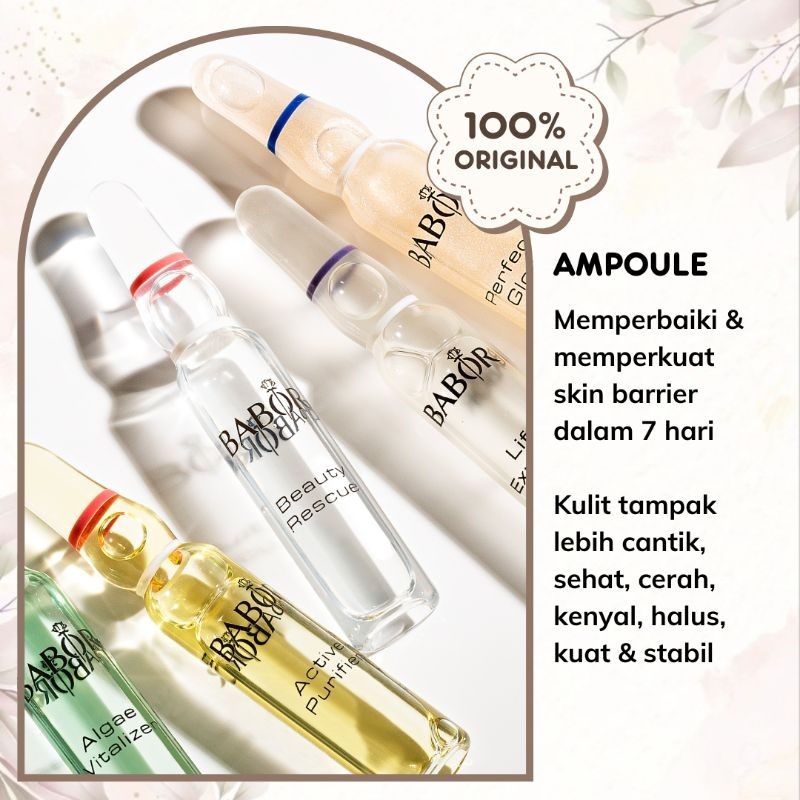 Jual [ BABOR ] AMPOULE CONCENTRATE SERUM DR. BABOR DOCTOR BABOR ...