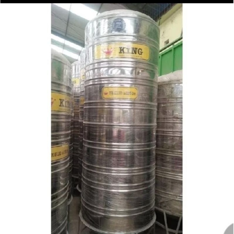 Jual Tangki Air Stainless Merk King kapasitas 400 liter | Shopee Indonesia