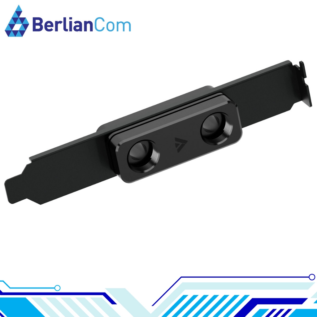 Jual BARROW GJTPC-01 PCI-E Baffle Pass Through Adapter Dual G1/4 Port ...