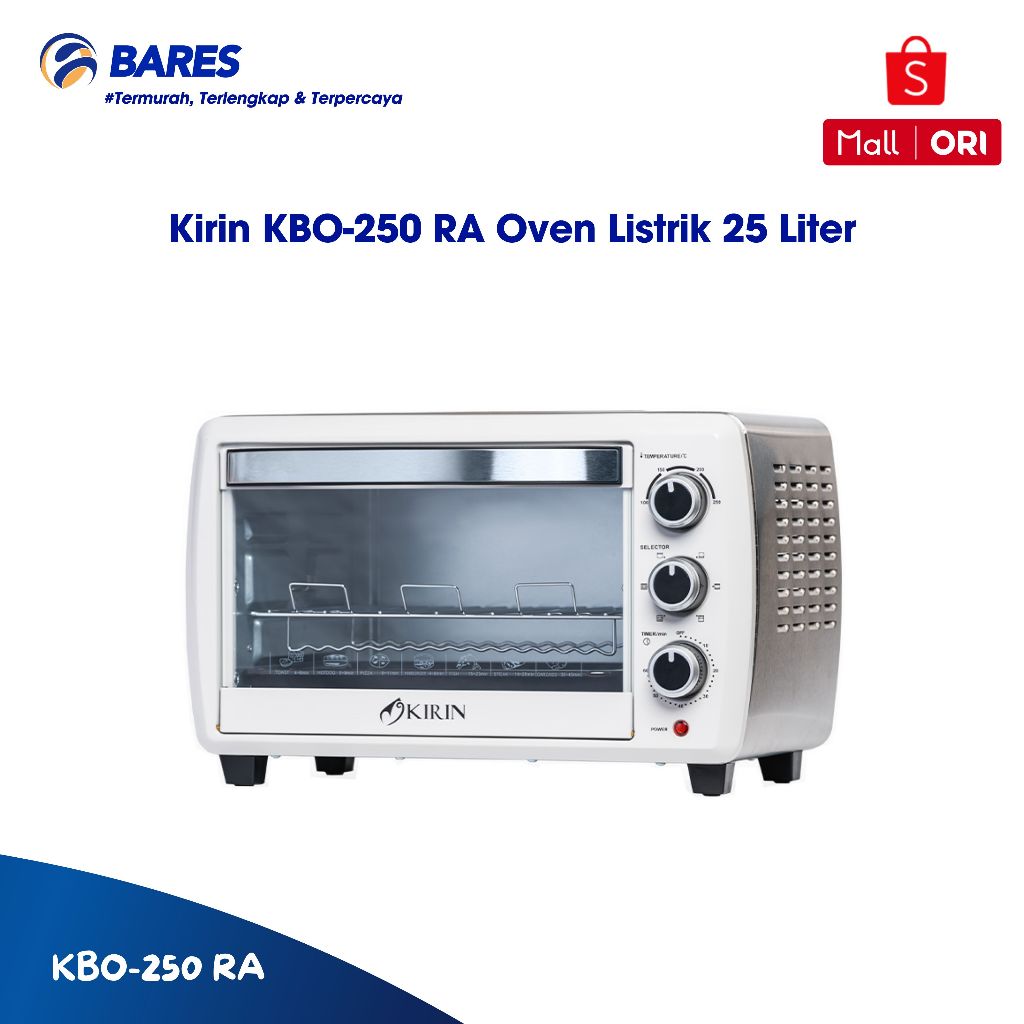 Jual Kirin KBO-250 RA Oven Listrik 25 Liter | Shopee Indonesia