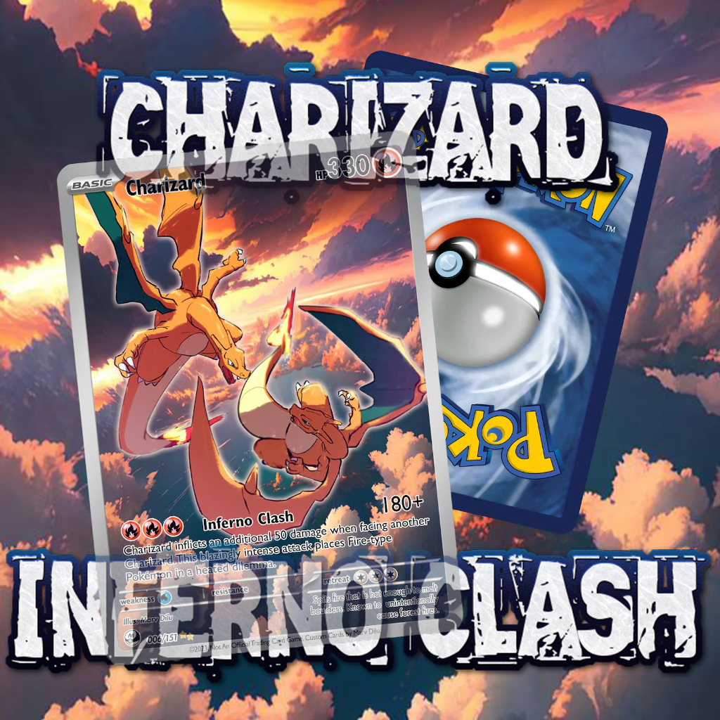 Jual KARTU POKEMON TCG HOLOGRAM ENGLISH VERSION FULL ART - CHARIZARD ...