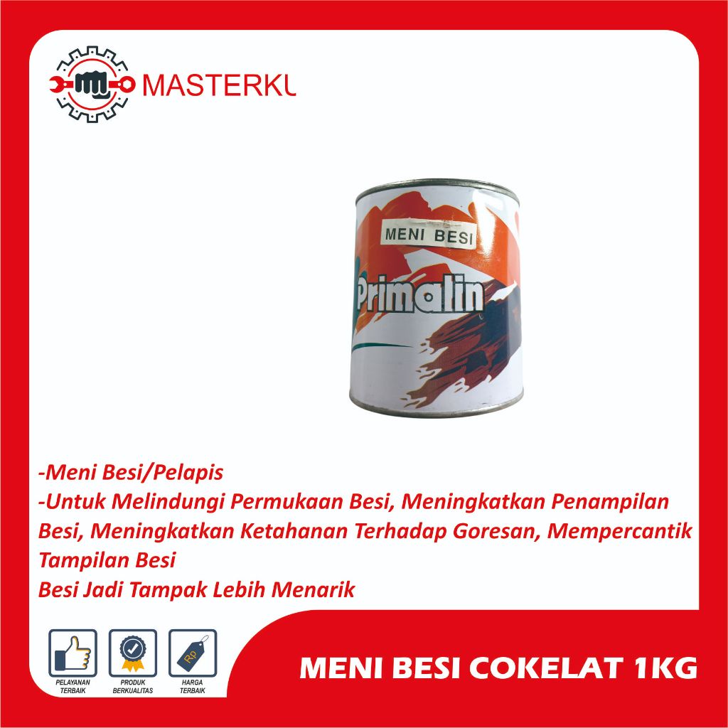 Jual Meni Besi Coklat / Cat Besi / Cat Baja/Meni Besi/Cat Dasar Besi ...