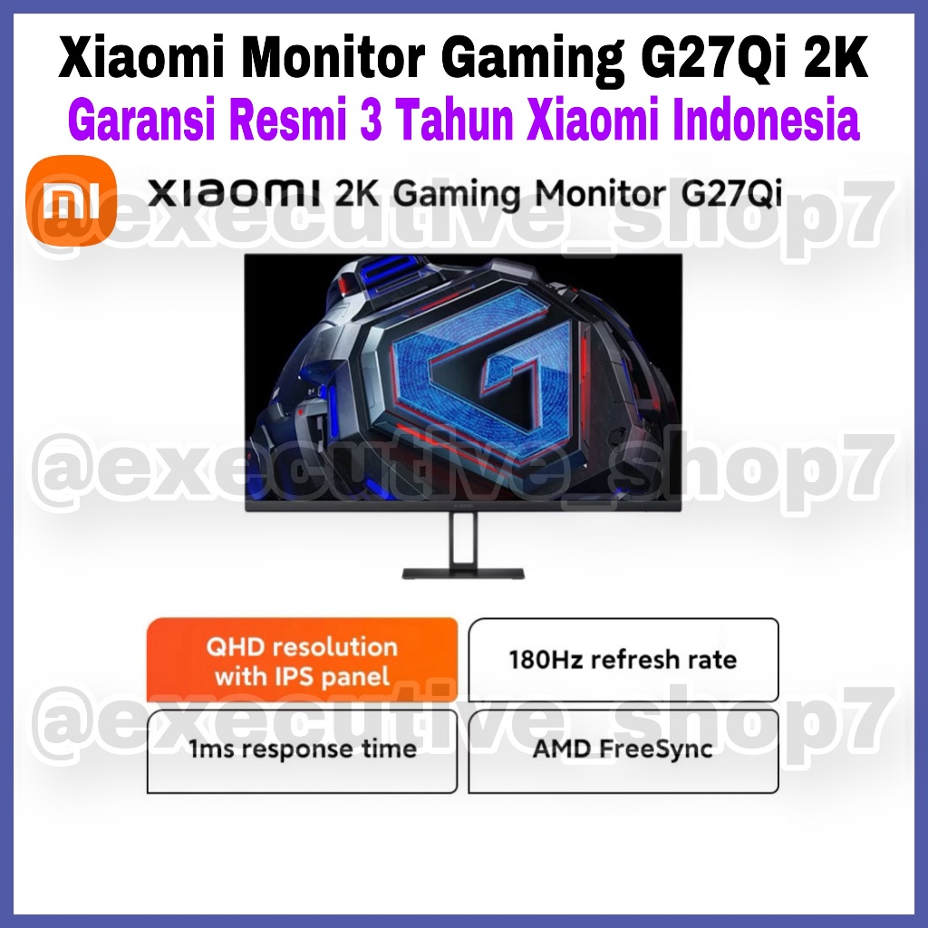 Jual Monitor Gaming G27Qi 2K - Garansi Resmi 3 Tahun Indonesia | Shopee ...