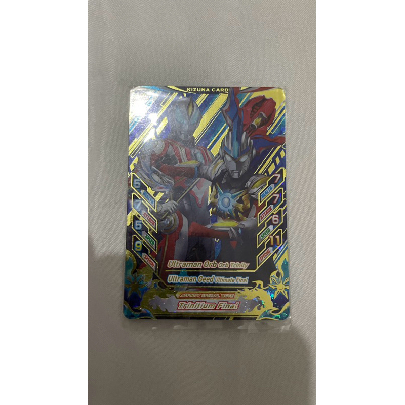 Jual kartu ultraman fusion fight RB ver 2 kizuna card ultraman orb trinity ultraman geed ...
