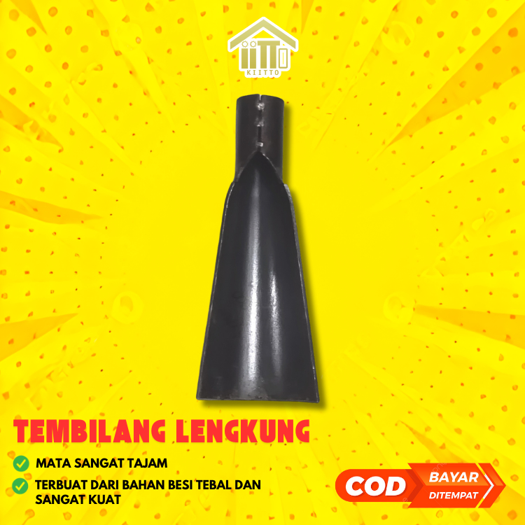 Jual TEMBILANG LENGKUNG BESI TEBAL PENGGALI TANAH TANAMAN / ALAT ...