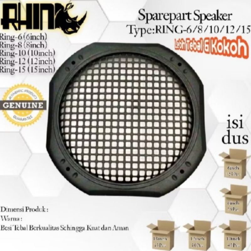Jual Grill bingkai 12 inci pigura figura tutup speaker model kotak ...