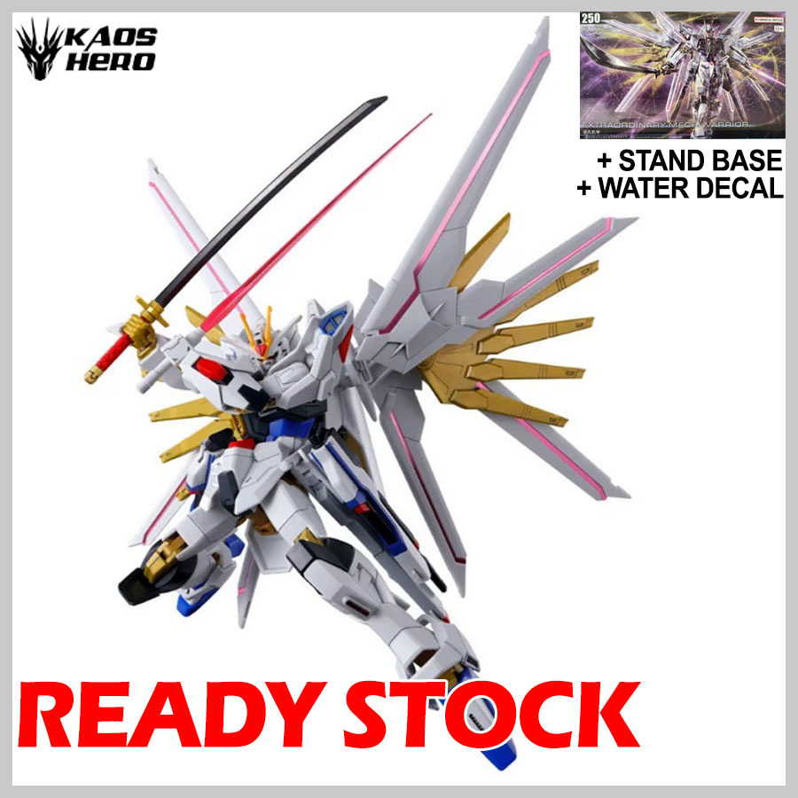 Jual XFS GAOGAO HG MIGHTY STRIKE FREEDOM HGCE 1/144 GAO GAO MODEL KIT ...