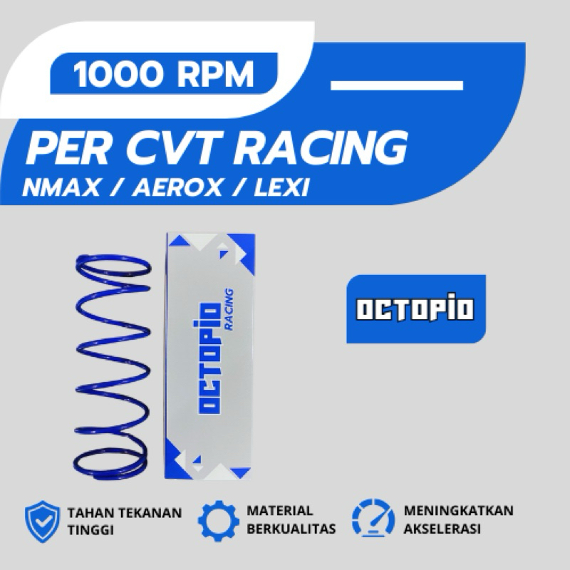 Jual PER CVT RACING 1000 RPM NMAX AEROX LEXI | Shopee Indonesia