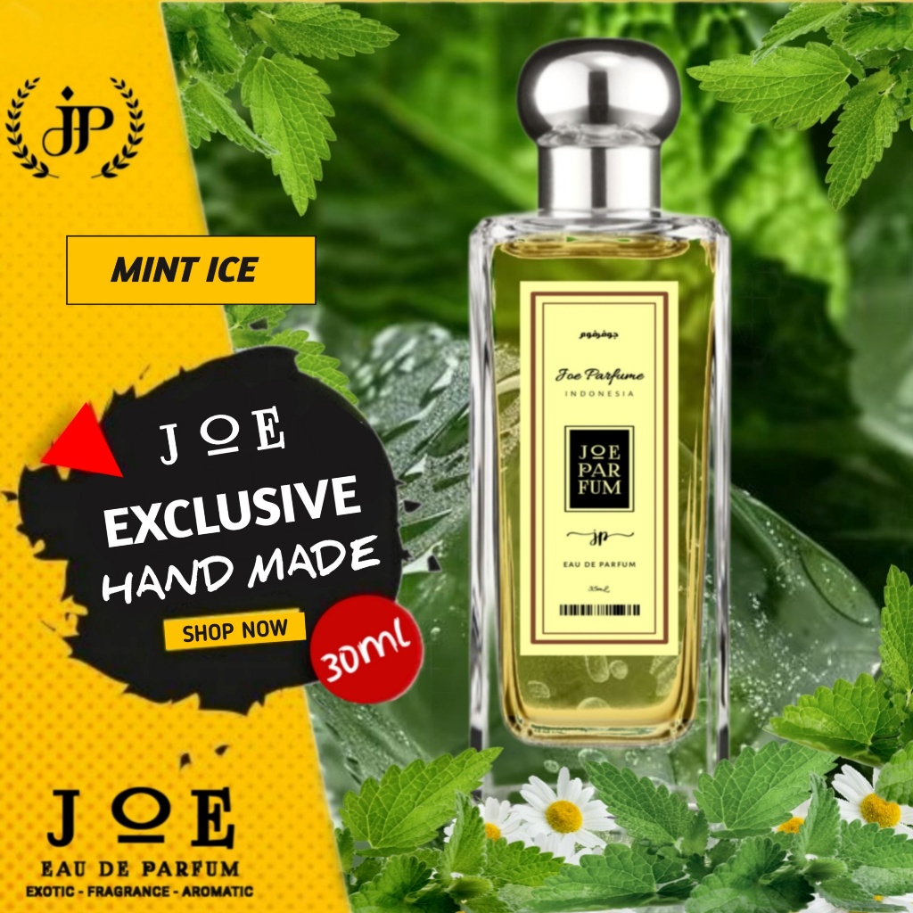 Jual Parfum Mint Ice by JOE FS ,Harum wangi lebih lembut dan tahan lama ...