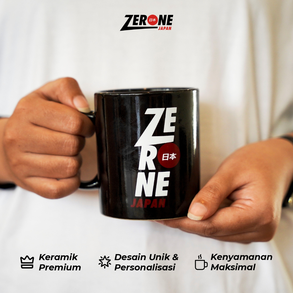 Jual Gelas Keramik Aesthetic Mug Microwave Friendly Zerone Japan | Shopee Indonesia