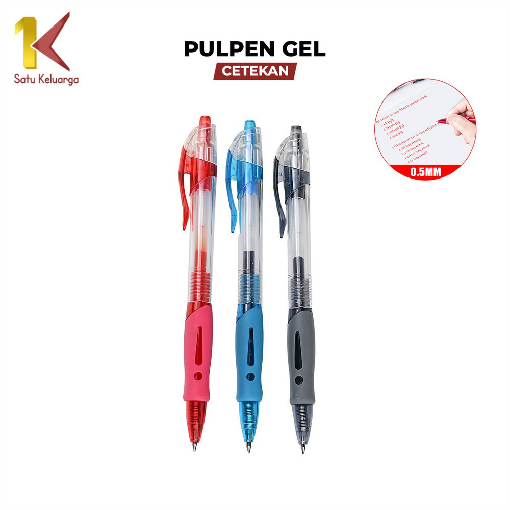 Jual Satu Keluarga Pulpen Cetekan 0.5mm A105 Pulpen Mekanik Standar ...