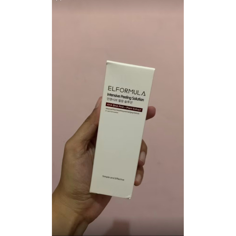 Jual ELFORMULA Intensive Peeling Solution AHA BH PHA Plant Extract ...