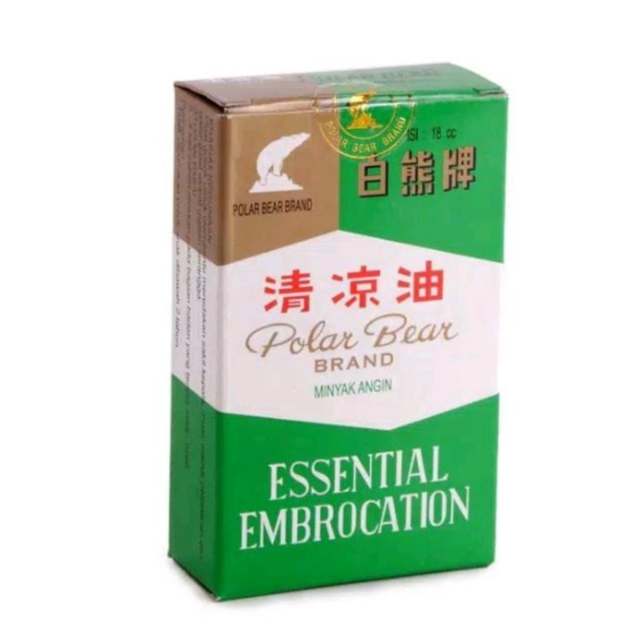 Jual Minyak Angin Polar Bear Brand Essential Embrocation 18cc | Shopee ...