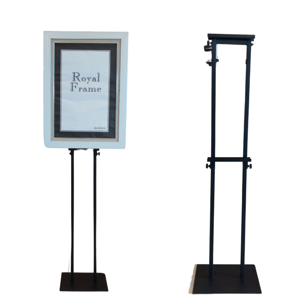 Jual STAND POSTER / STAND FRAME / TRIPOD SPANDUK DISPLAY | Shopee Indonesia