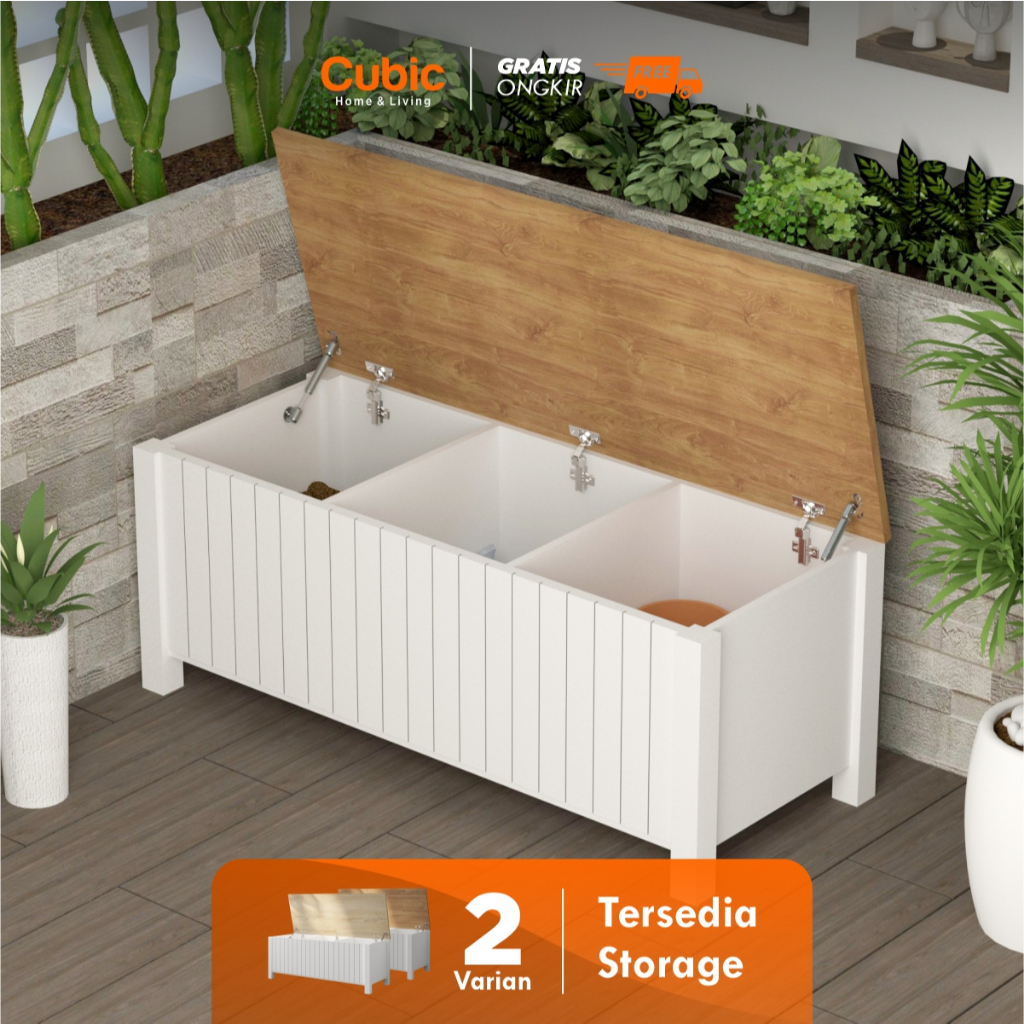 Jual Cubic Bangku Storage Serbaguna / Kursi Panjang / GENIO BENCH 120 ...