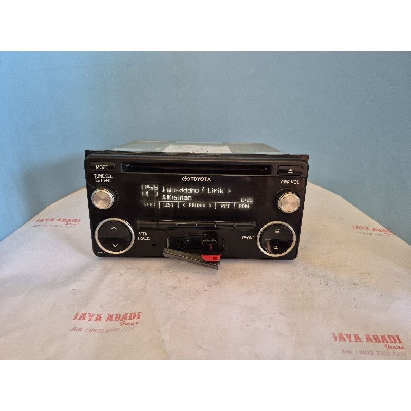 Jual head unit Fujitsu Ten standar bawaan Avanza G tahun 2017 | Shopee ...