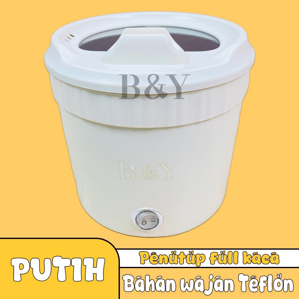 Jual Panci Listrik Mini Teflon / Panci Masak Listrik Mini Anti Lengket ...