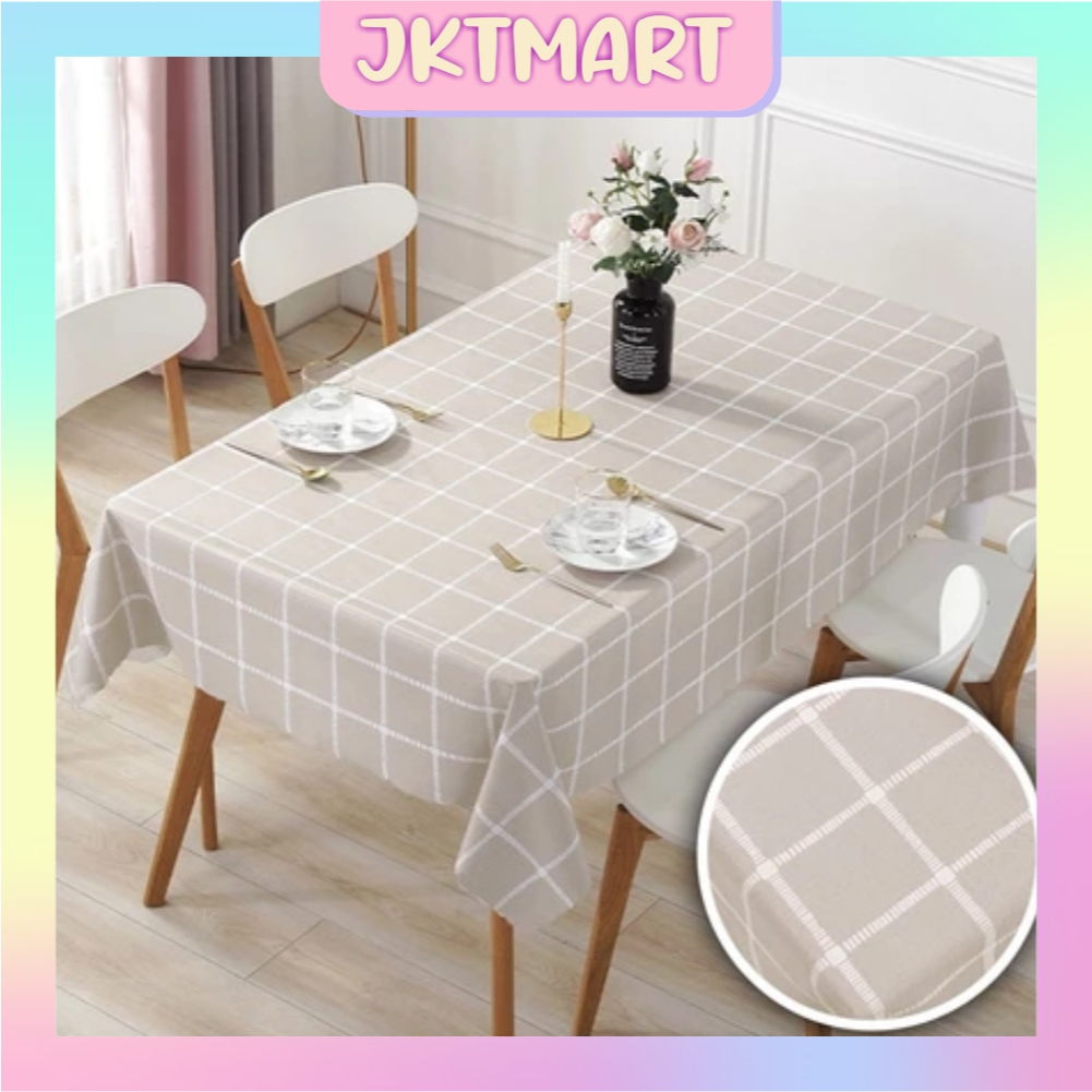 Jual JKTMART Taplak Meja Tebal / Taplak Meja Anti Air / Taplak Meja ...