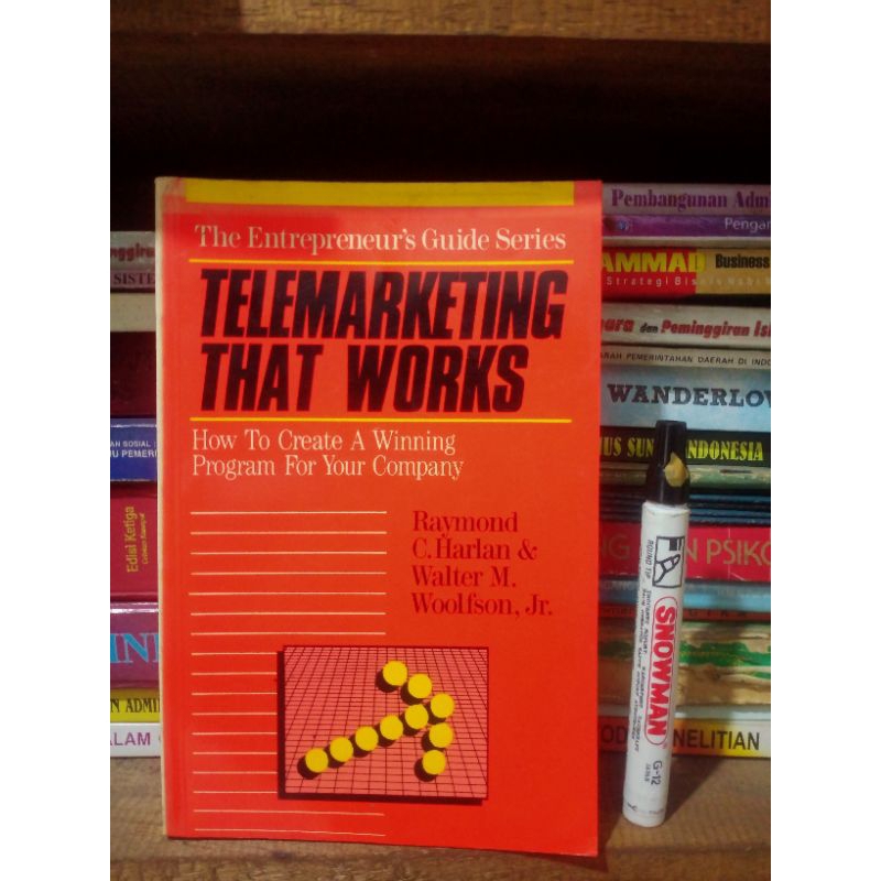 Jual buku Telemarketing That Works: How To Create A Winning Program For ...