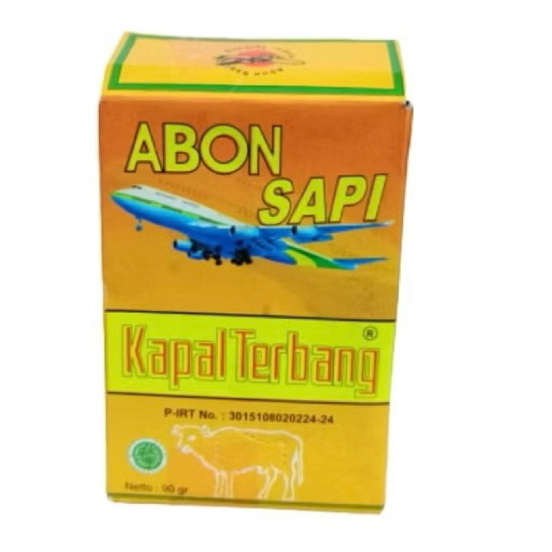 Jual ABON SAPI CAP KAPAL TERBANG FREE BUBBLE WARP + DUS | Shopee Indonesia