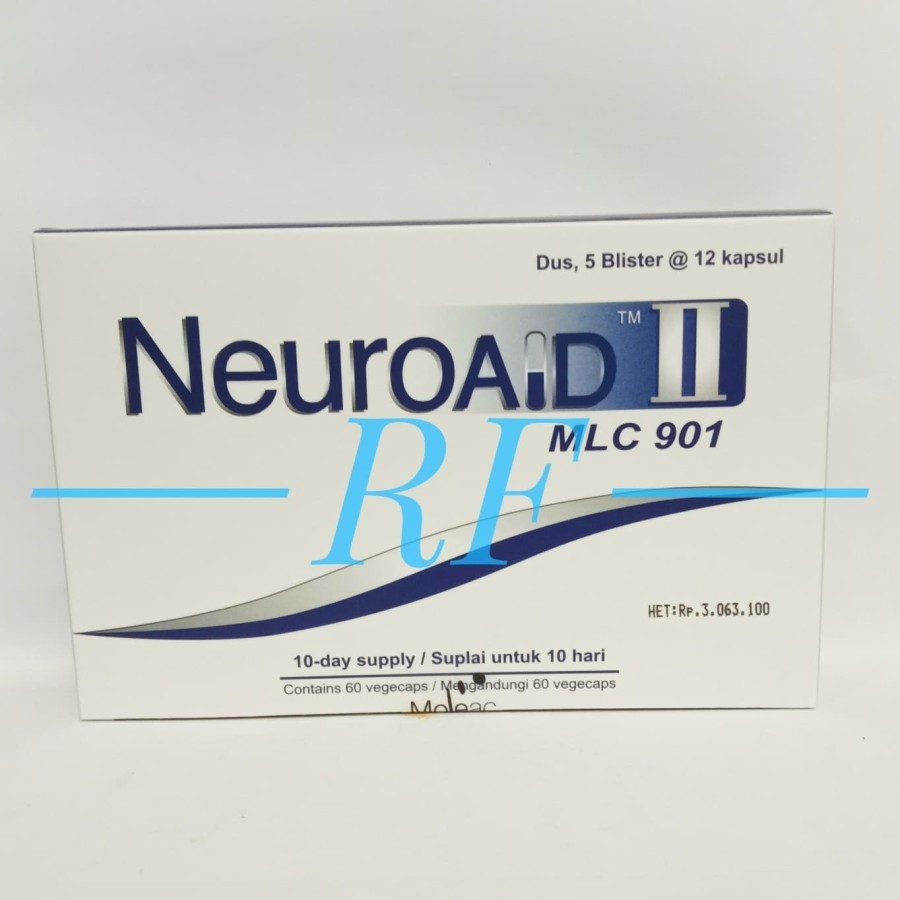 Jual Neuroaid II Capsule Isi 60 Mersi (Original Guarantee) | Shopee Indonesia