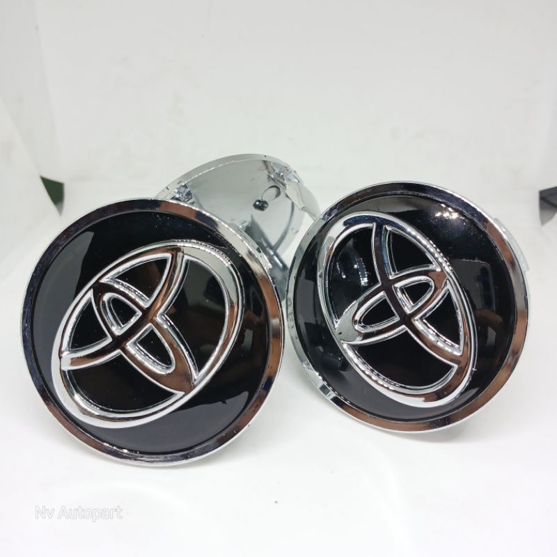 Jual Dop Roda As Tutup Velg Chrome Toyota Innova Rush Avanza ORIGINAL ...