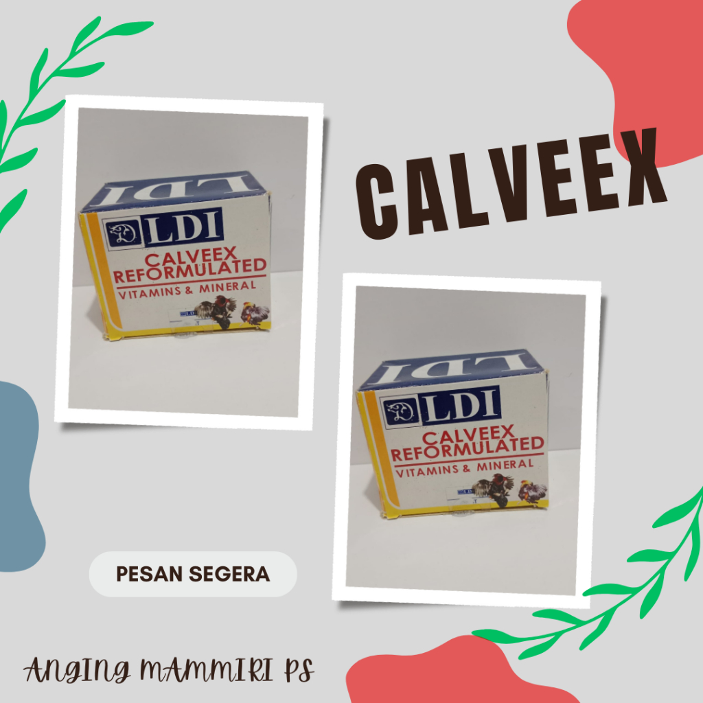 Jual LDI CALVEEX (Mengeraskan tulang, otot dan sayap ayam) | Shopee ...