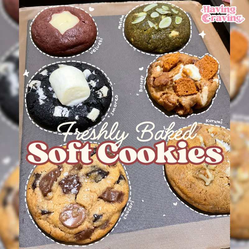 Jual Freshly Baked Soft Cookies Having Craving | Shopee Indonesia
