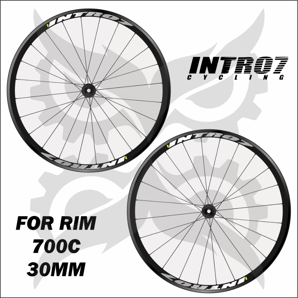 Jual Stiker Rims Intro 7 fixie roadbike | Shopee Indonesia