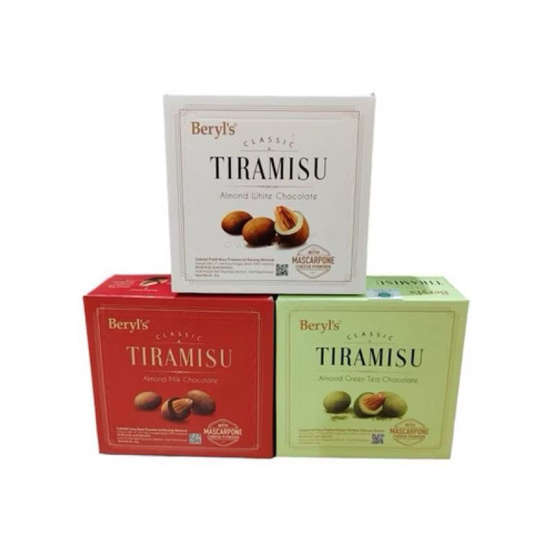 Jual Beryl's Beryls Coklat Cokelat Malaysia Classic Tiramisu Almond ...