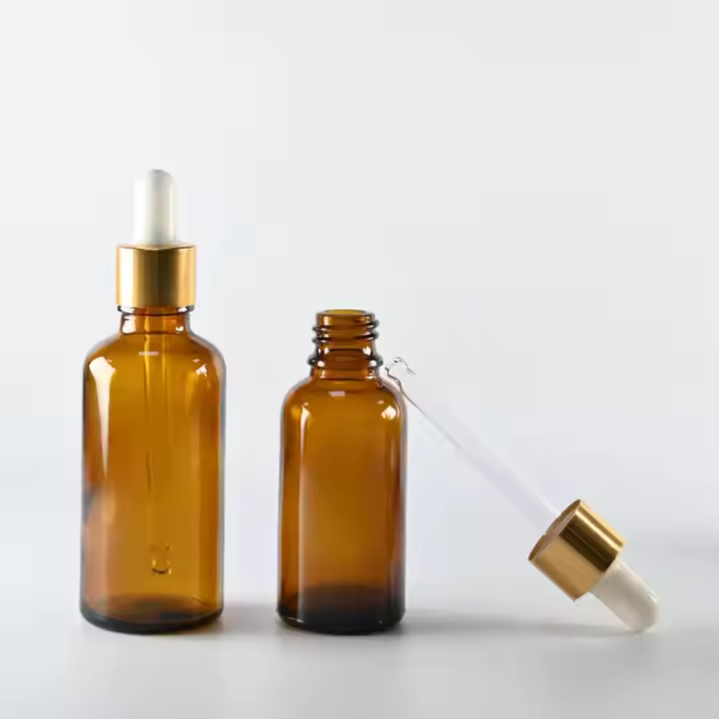 Jual BOTOL SERUM 30 ML/50 ML AMBER BOTOL DROPPER PIPET KACA RING ...