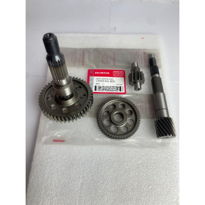 Jual Paket Gigi Rasio set (KZL) buat motor beat fi, scoopy fi, spacy ...