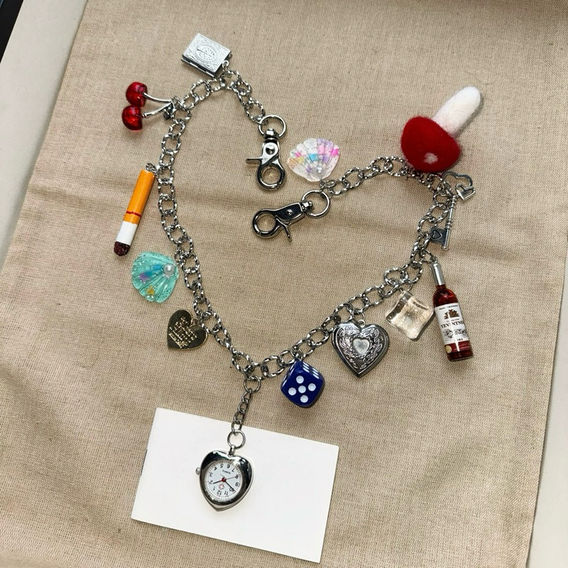 Jual po | Monstell Gantungan kunci tas | bag charm aesthetic | keychain ...