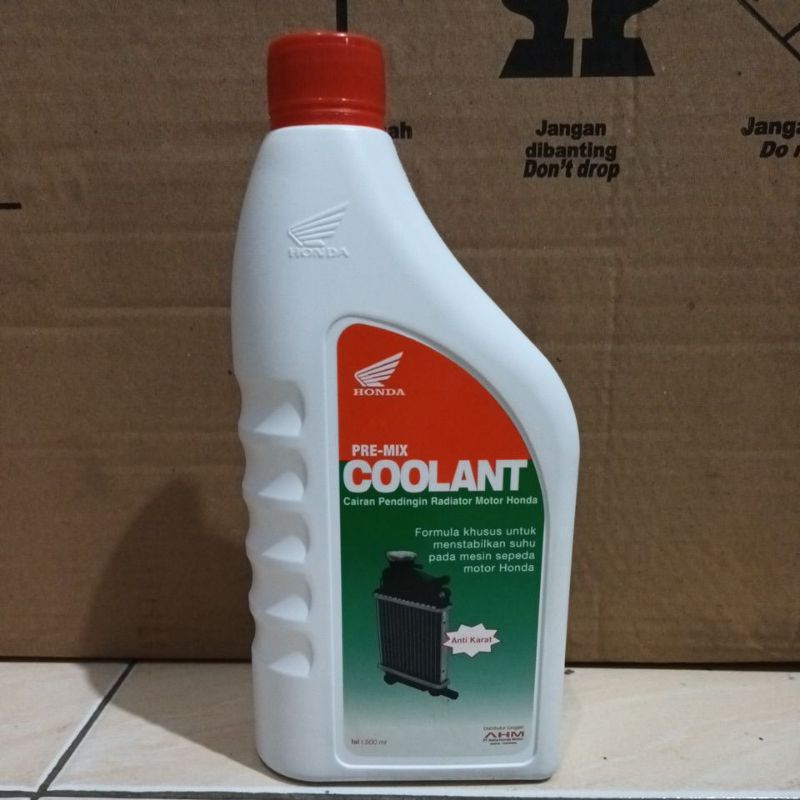 Jual AIR RADIATOR / PRE-MIX COOLANT 500ml ASLI ORIGINAL HONDA cairan ...