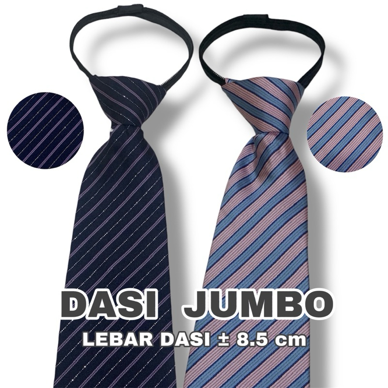 Jual Dasi Instan Jumbo Pria Langsung Pakai Dasi Panjang Dewasa Motif ...