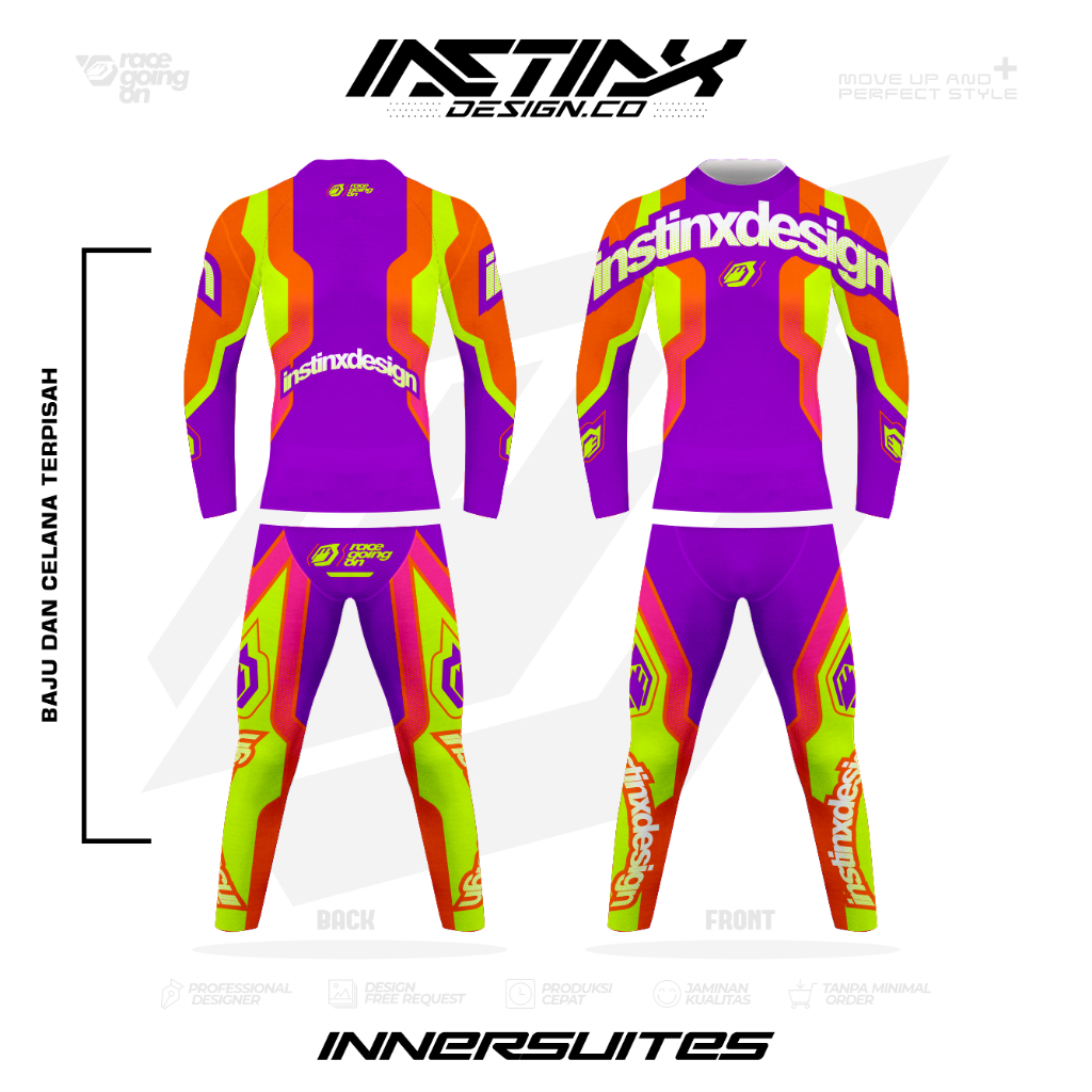 Jual Innersuit custom design - innersuit racing - inner daleman ...