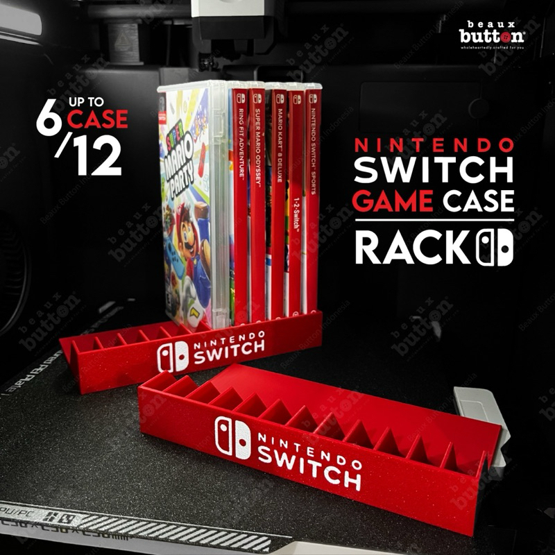 Jual NINTENDO SWITCH Storage Rack Rak Tempat Kaset Game Card Box Tray ...
