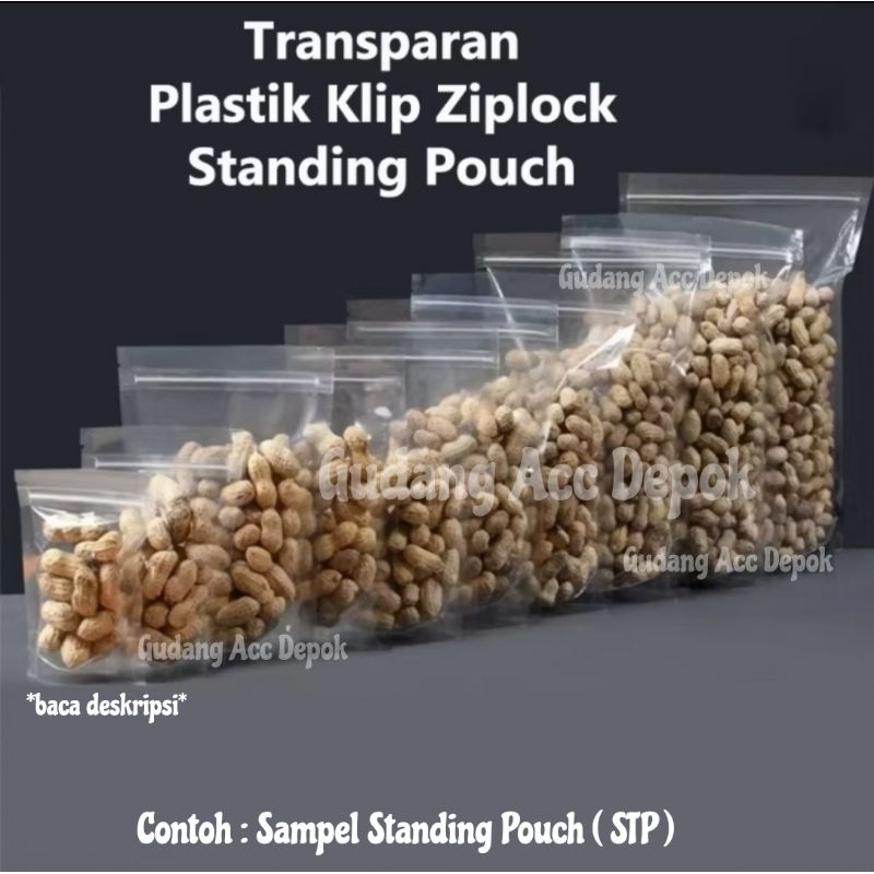 Jual Sampel Plastik Ukuran Standing Pouch Semua Ukuran | Shopee Indonesia