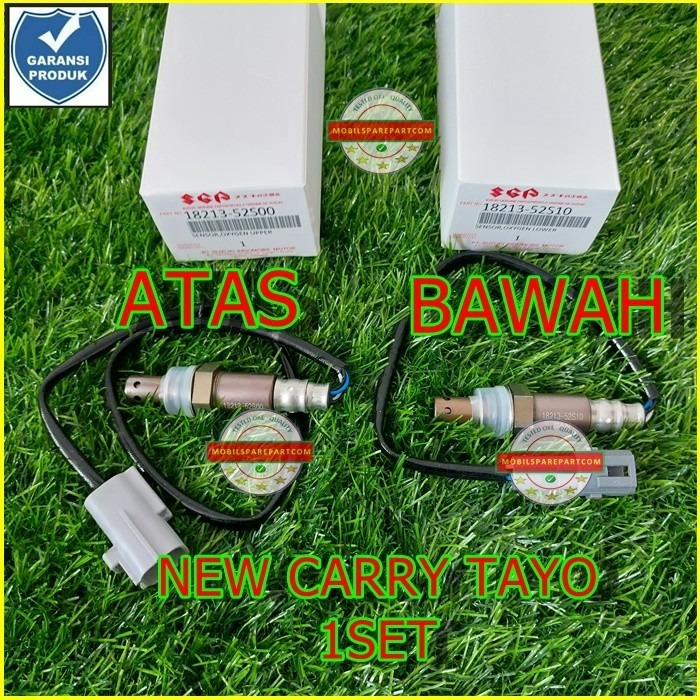 Jual SENSOR KABEL OKSIGEN KNALPOT O2 02 ATAS BAWAH SUZUKI ALL NEW CARRY ...