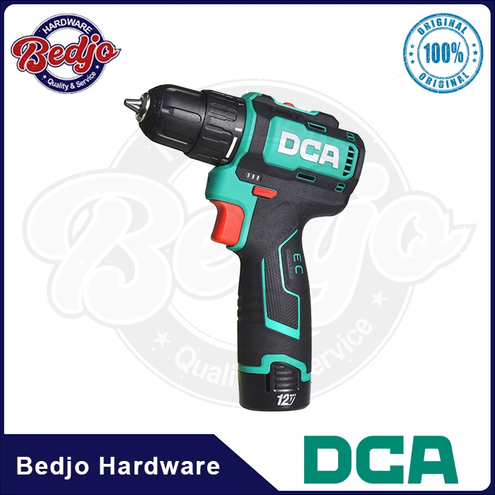 Jual DCA Mesin Bor Cordless 10 mm 12 V - Cordless Drill 10 mm ADJZ 1203 ...