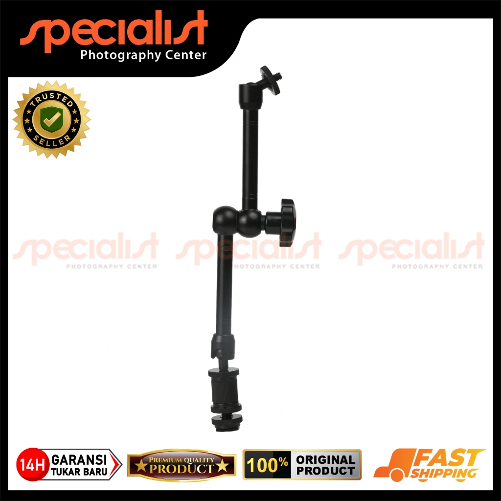 Jual FORTE Articulating Magic Arm 11 Inch untuk Kamera Monitor LED ...