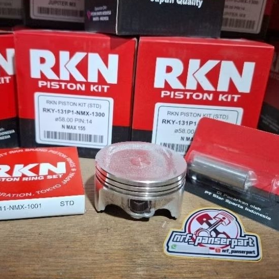 Jual PISTON KIT SEHER SET RING YAMAHA NMAX 2DP//N MAX//N-MAX R25 V3 R15 ...