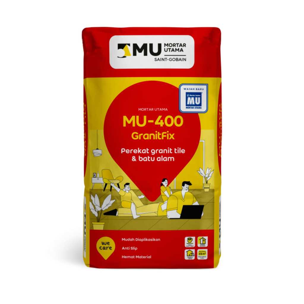 Jual Mortar Utama MU-400 GranitFix Pasang Granite & Batu Alam 25kg ...