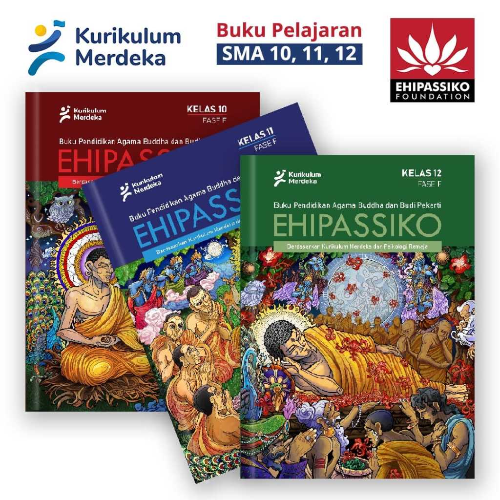 Jual Buku Pelajaran Agama Buddha Ehipassiko SMA 10-12 Kurikulum Merdeka | Shopee Indonesia