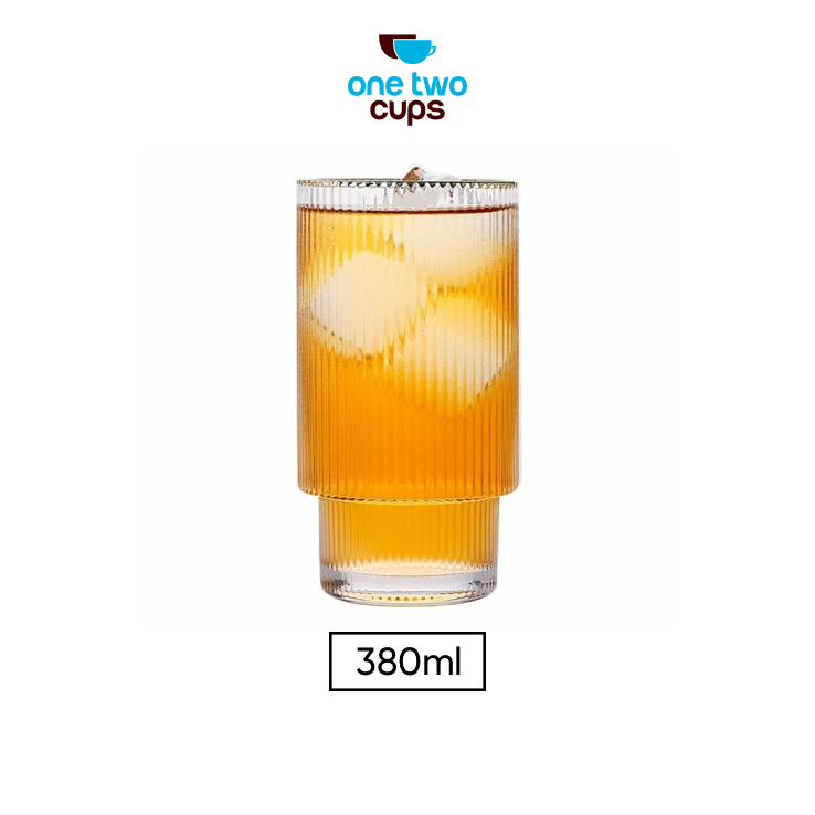 Jual One Two Cups Gelas Tea Coffee Mug Desain Stripe Origami - KMA092 ...