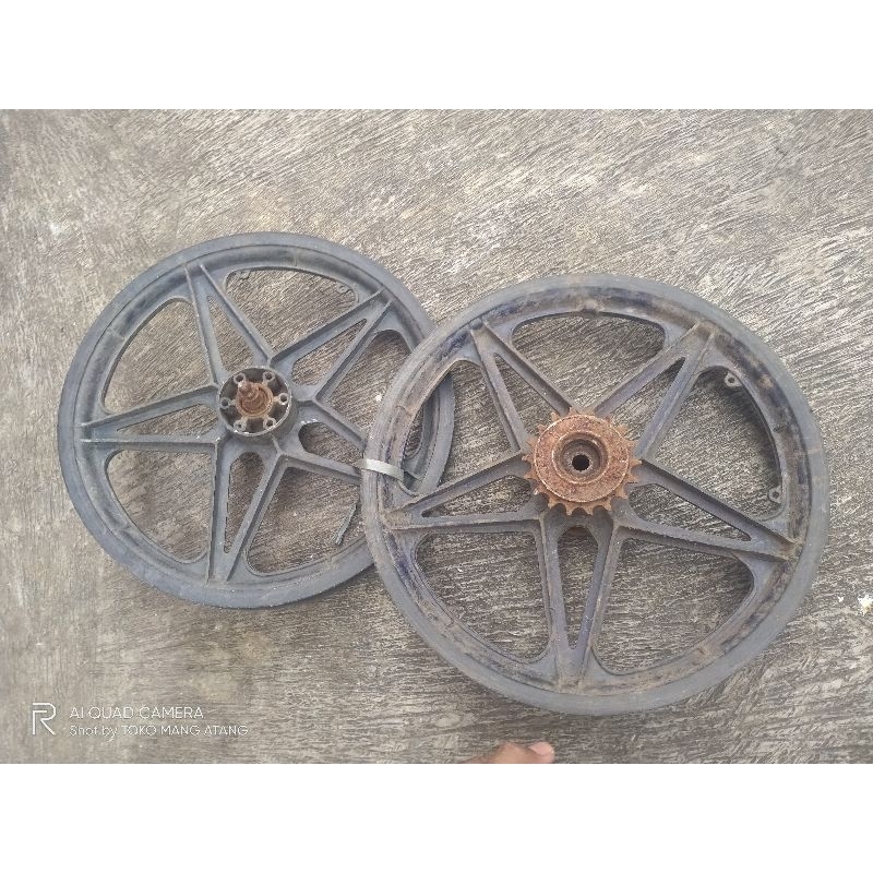 Jual velg bintang racing sepeda ban 16 murni sepasang bahan plastik ...