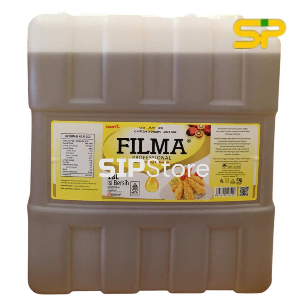 Jual FILMA Professional Cooking Oil @18L VIT / Minyak Goreng Dirigen 18 ...